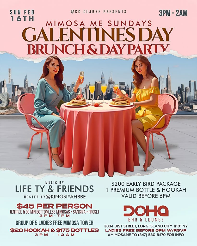 Best Bottomless Brunch in Queens | Sunday Party in Queens