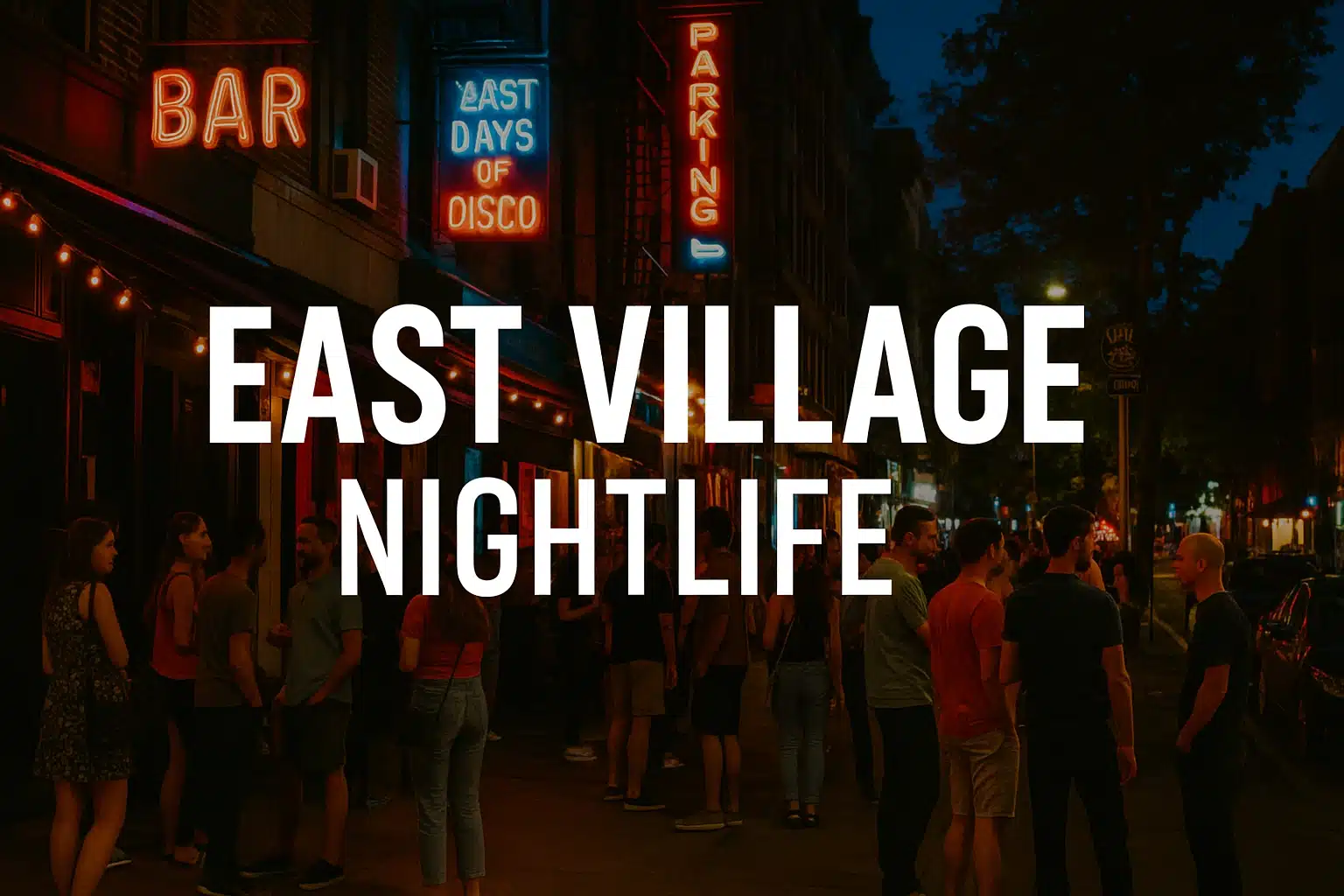East Village Nightlife: The Ultimate Guide to EV Bars, Clubs - MTS ...