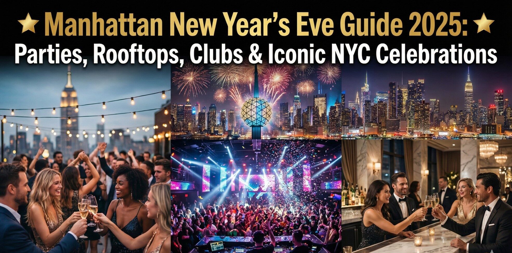 Manhattan New Year’s Eve 2025 | Best Parties & Events