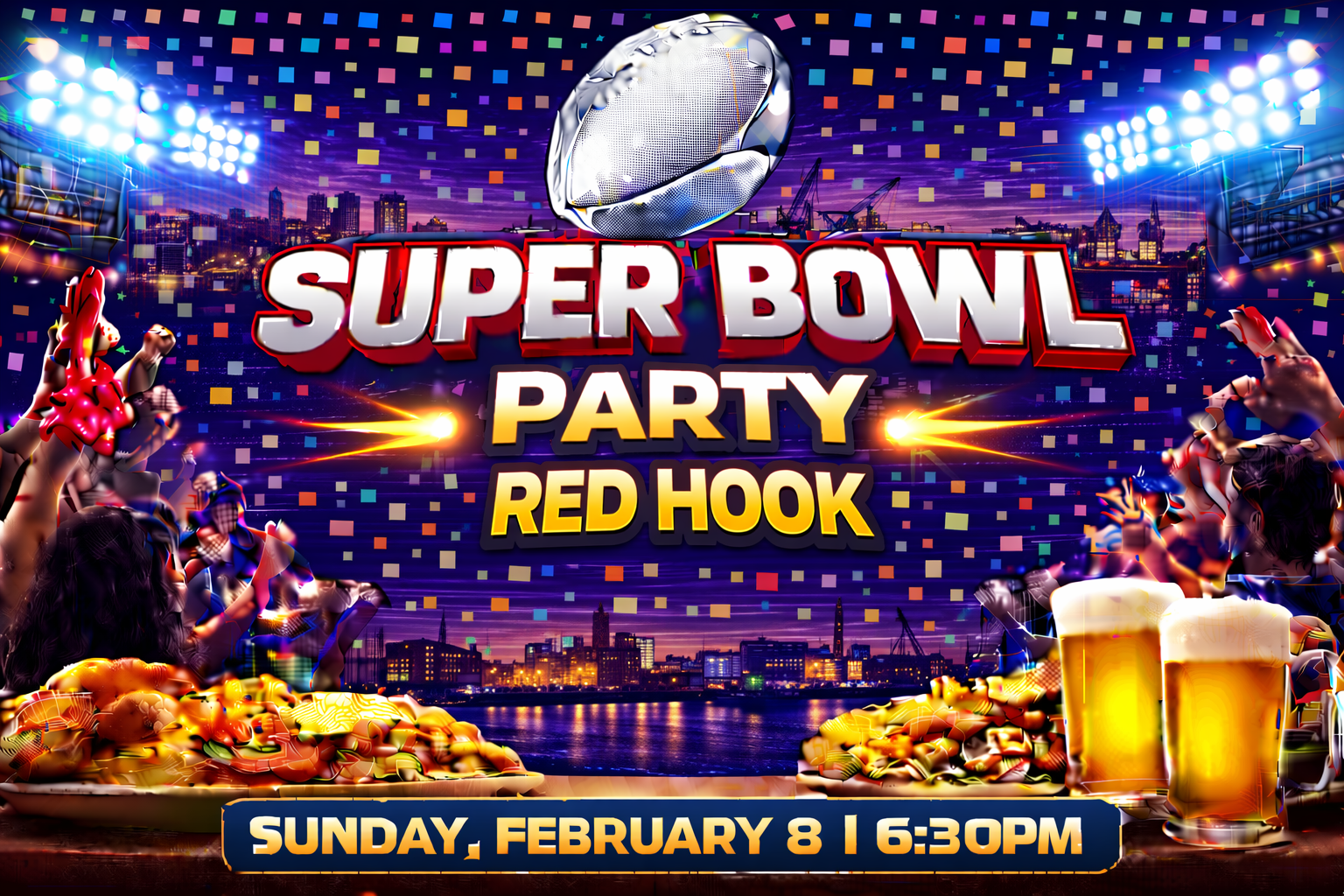 Super Bowl Party Red Hook 2026 | Celebrate the Big Game