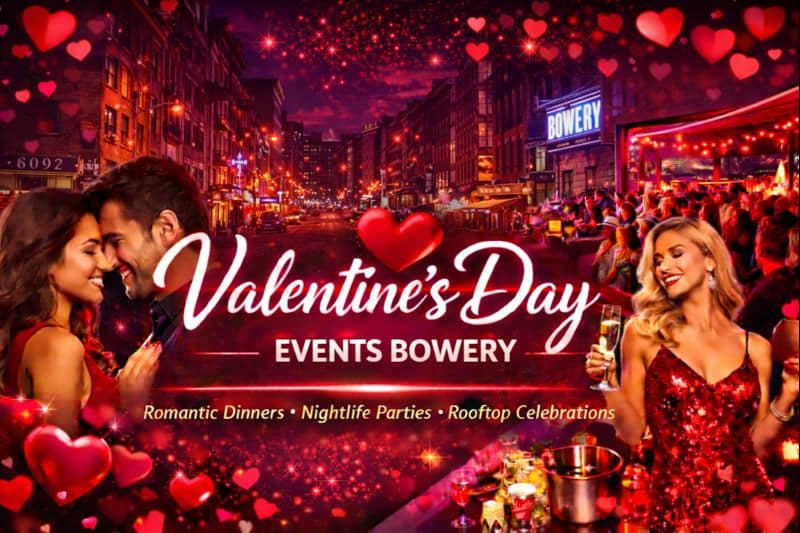 Valentine’s Day Events in Bowery – Valentine’s Weekend Guide