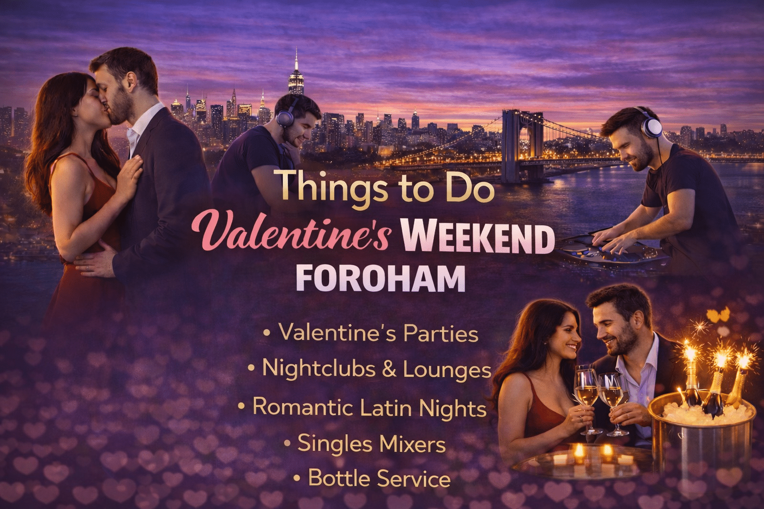 Valentine’s Weekend Parties Fordham | Bronx Nightlife