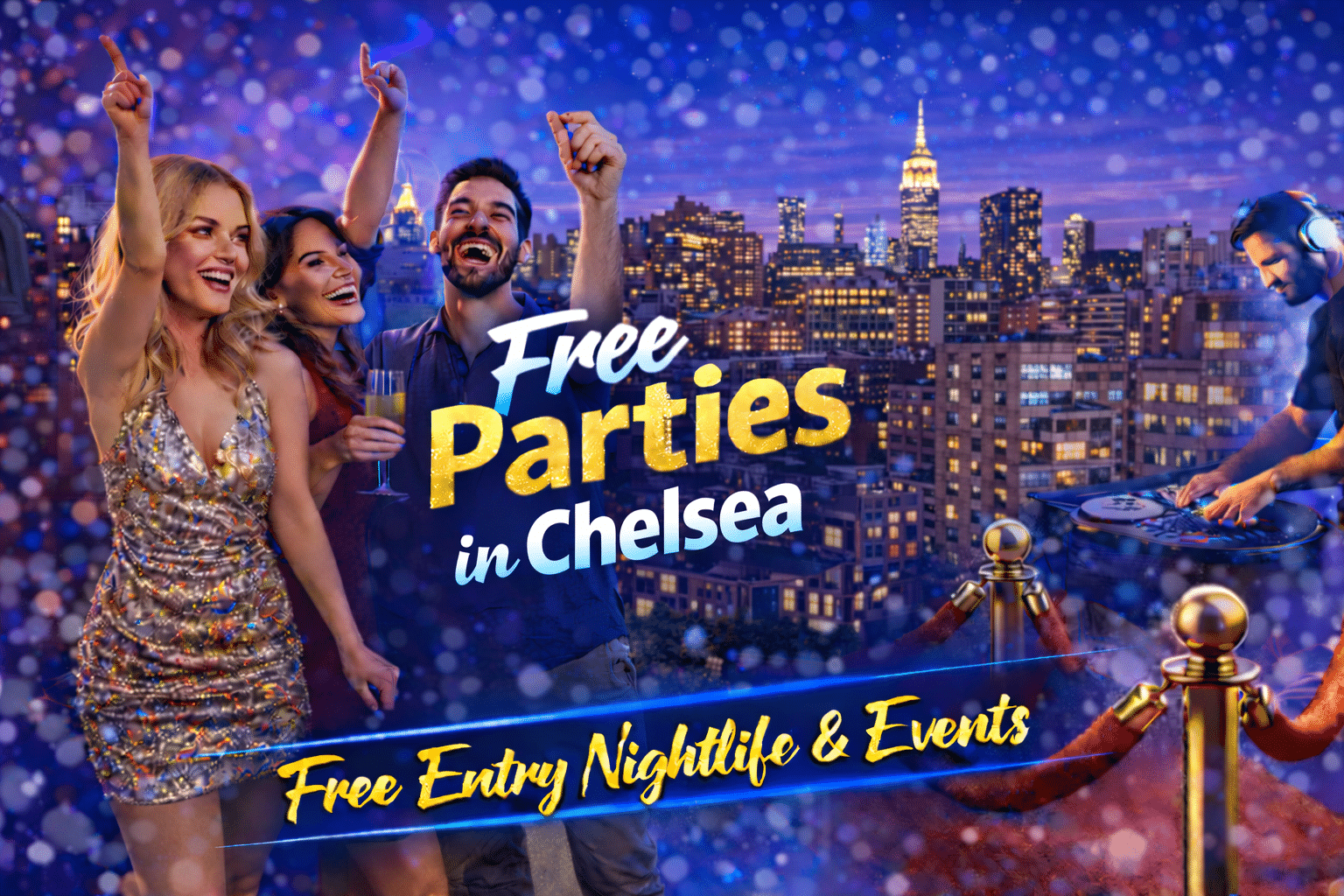 Free Parties in Chelsea NYC | Free Entry Nightlife & Events