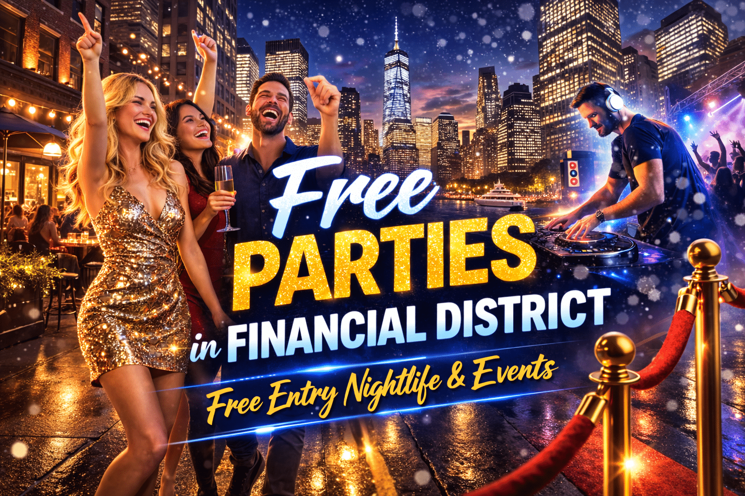 Free Parties in Financial District NYC | Free Entry Nightlife